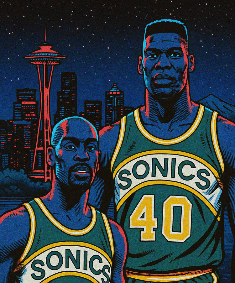 Seattle Sonics All-Time Team | Legends Clothing Co.